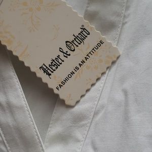 Hester & Orchard | Tops | Hester Orchard White Top Nwt | Poshmark